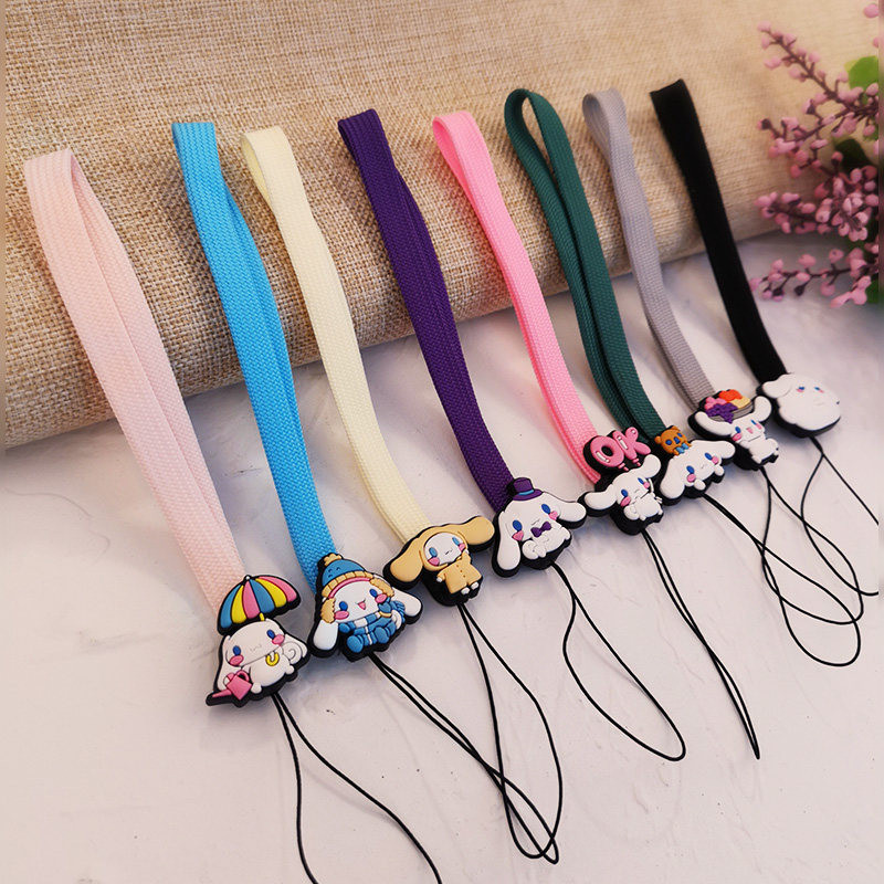 手机挂绳短款手腕绳挂件女款卡通可爱玉桂狗挂链情侣款手工编织挂坠结实耐用钥匙扣吊坠手机壳通用防丢吊绳_虎窝淘
