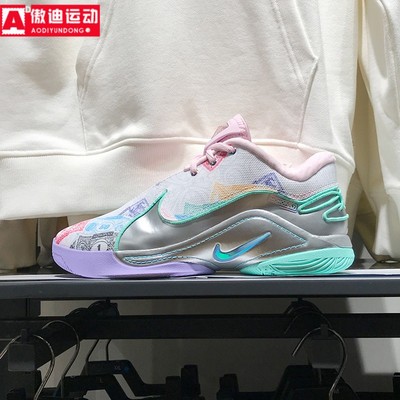 NIKE耐克男鞋2024冬新款詹姆斯时尚潮流缓震防滑篮球鞋FZ1098-100