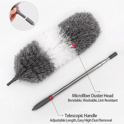 Microfiber Extendable Duster Retractable Duster Brush Gap Du