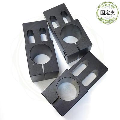 光电感应器支架开口夹紧光轴工件微调RDW01钢制L型支柱固定夹KLQK