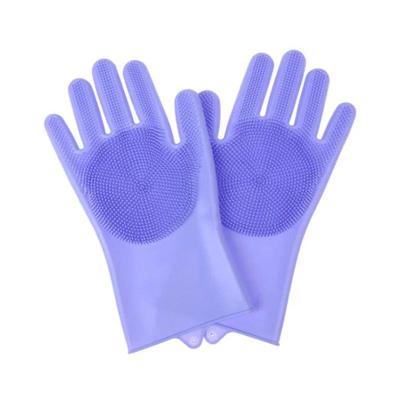 Dishwashing Cleaning Gloves Household Sponge Scrubber Magic