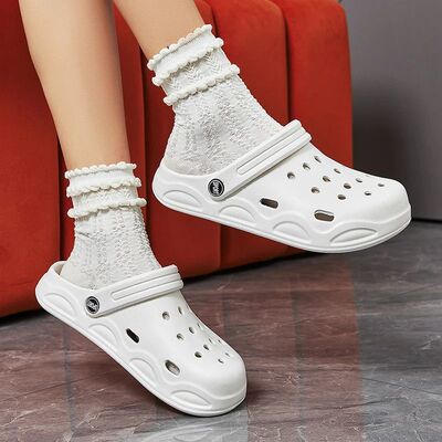 Summer Comfortable Clogs Slippers for Women Lightweight Anti