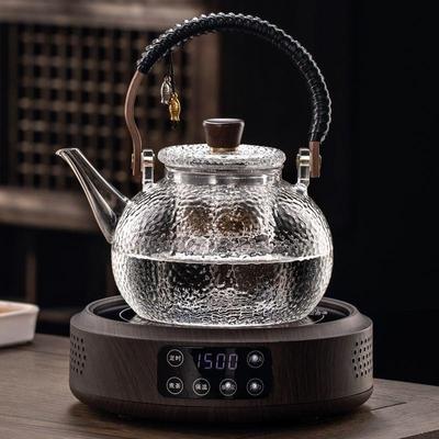 烧茶壶电热煮茶一体新款煮茶器蒸煮一体茶壶电陶炉套装耐高温防爆