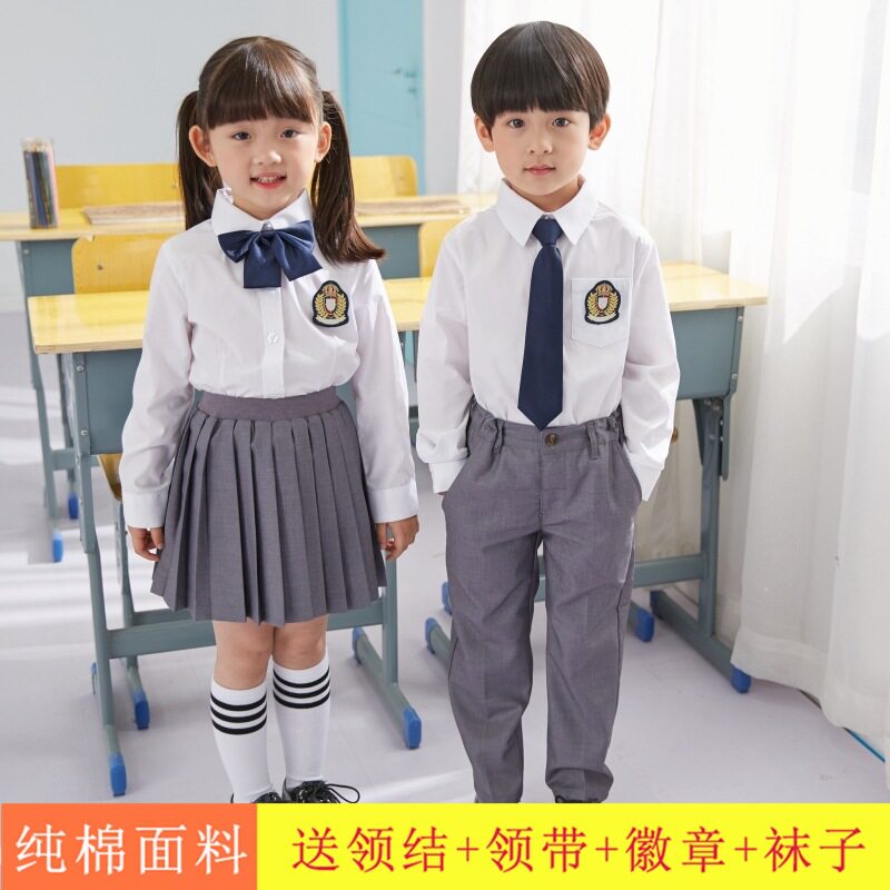 出租中小学生大合唱表演服儿童合唱朗诵演出服英伦风校服幼儿园服