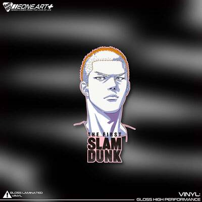 樱木花道SLAMDUNK英文反光贴纸
