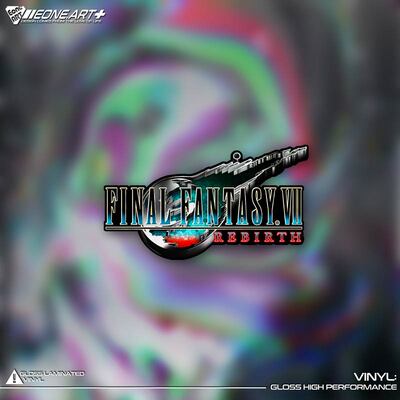 反光贴最终幻想7重置版贴纸防水