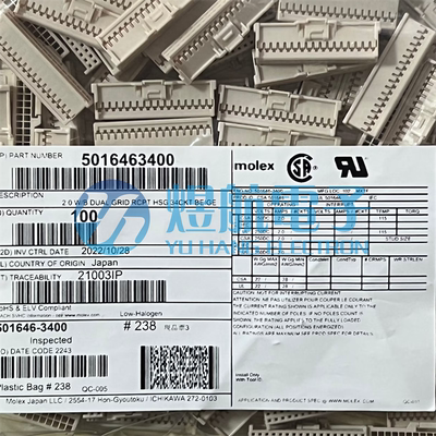 molex连接器501646-3400