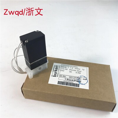 6606T三通电磁阀硫酸耐腐蚀 6606二通宝德burker