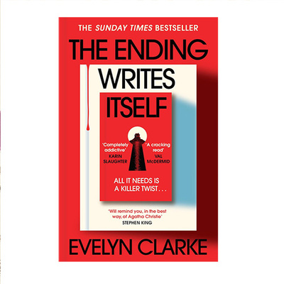 【自营】预售 结局自会书写 精装 The Ending Writes Itself 英文原版 Evelyn Clarke 惊悚犯罪小说