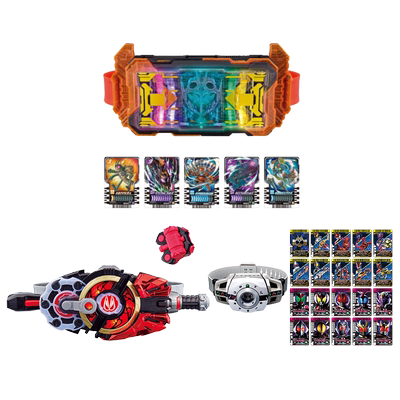 【自营】万代 DX 假面骑士 变身腰带 加布 极狐 W 铠武 ZZZ