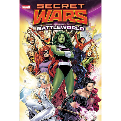 【自营】预售 漫威漫画 秘密战争：斗界合集 卷1 Secret Wars：Battleworld Omnibus VOL.1 Jim Cheung Cover 英文原版