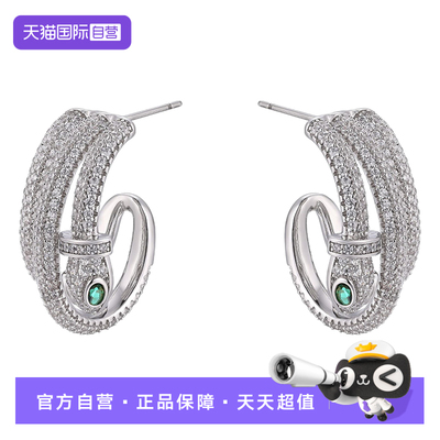 【自营】VITARING耳环女灵蛇缠绕耳钉925银耳针耳饰小众设计配饰