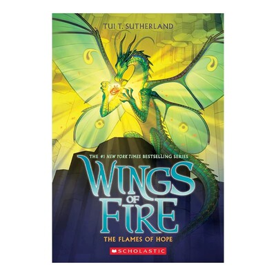【自营】预售 英文原版 Wings of Fire#15 火翼飞龙 希望之火 儿童课外章节桥梁小说 奇幻魔法冒险故事书 纽约时报畅销书