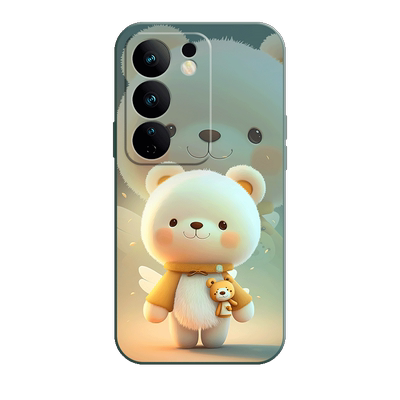 适用vivos17硅胶手机壳可爱