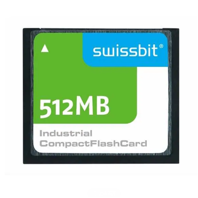 SFCF0512H1BK2TO-I-MS-352-SMA MEM CARD COMPACTFLASH 512MB