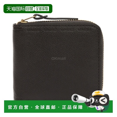 韩国直邮VISVIM 皮革双折包 (0125103003027 DKBROWN) 半钱包