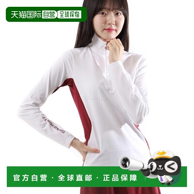 韩国直邮J.LINDEBERG 饼干中间层 (GWJS11065-G091) 长袖T恤伯格