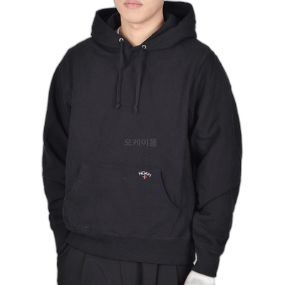 韩国直邮NOAH经典连帽衫 SS6NOAH黑色拉链卫衣