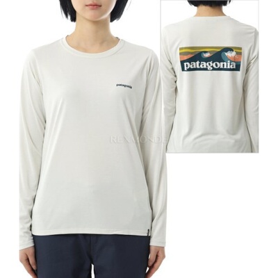 韩国直邮patagonia W 长袖 Capilene Cool Boardshort Logo 日常