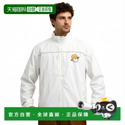 韩国直邮MALBON Peninsula Shell 夹克 (ME0004-WHT-GRY) 风衣/夹