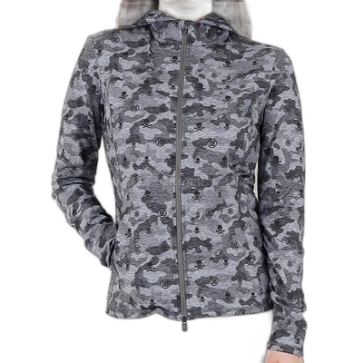 韩国直邮g/fore 女夹克外套(G4LS23K566-CHGR) 迷彩印花