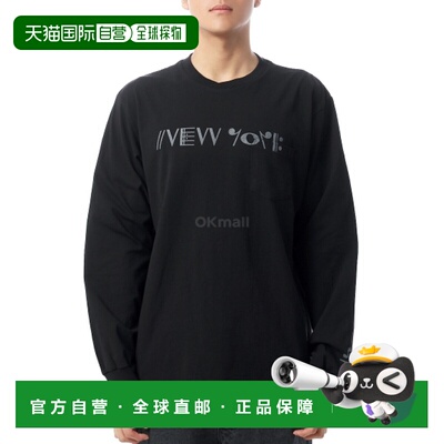 韩国直邮Engineered Garments 印花十字圆领长袖T恤 - NY (25F1H0