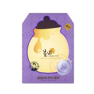 韩国直邮PAPA RECIPE 春雨 紫色蜂蜜面膜 25g*10正品