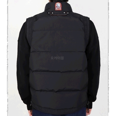 韩国直邮Parajumpers羽绒服马甲男款秋冬黑色23FW-PMJKMA05-541
