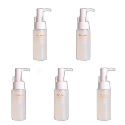 韩国直邮Sulwhasoo雪花秀顺行柔和洁颜油50ml*5正品七夕礼物