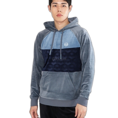 韩国直邮Sergio Tacchini Foggia 连帽天鹅绒运动衫 男女通用 202