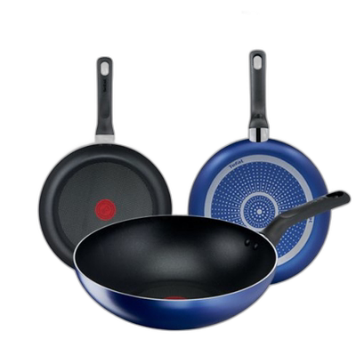 韩国直邮TEFAL锅组套装PTFE 3p set (Fryin pan 20cm + 24cm +28c