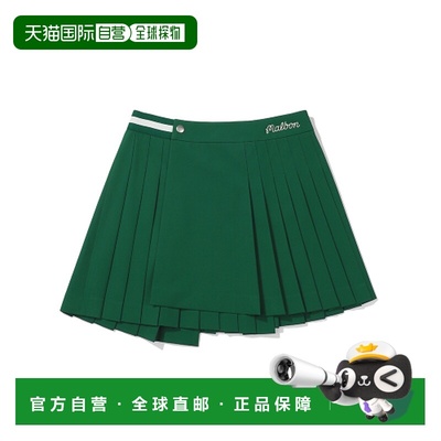 韩国直邮MALBON GOLF 女士运动半身裙M4322PSK14GRN UNBALANCE PLE