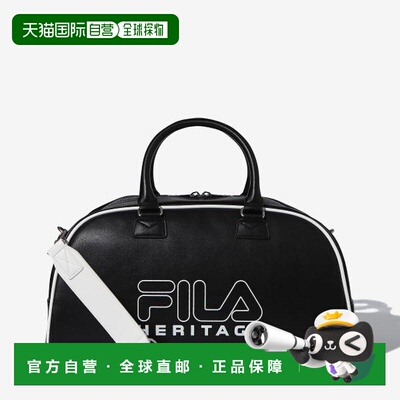 韩国直邮FILA [FILA] Heritage PU 运动包（FS3BSF6301X_BLK）