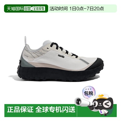 韩国直邮NORDA 001 运动舒适防滑耐磨 低帮跑步鞋 女式 白灰橙/00