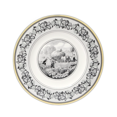 韩国直邮Villeroy&Boch唯宝烹饪用盘子白色大口径丰收的田野27cm