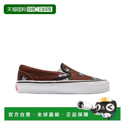 日本直邮WACKO MARIA x Vans slip-on系列 Lx 帆布 联名款 满印