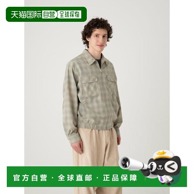 日本直邮PENDLETON 拉链设计 衬衫夹克 SAGE/ECRU