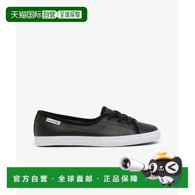 日本直邮LACOSTE 女士 MEDIAN LTH 126 1 SFA 芭蕾平底运动鞋