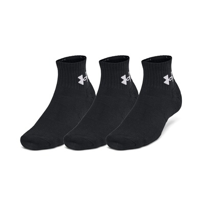 日本直邮Under Armour TC 3pk Qtr 运动短袜安德玛