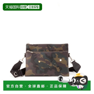 1h可退 日本直邮GENTIL BANDIT 男女同款迷彩双口袋迷你单肩包 便