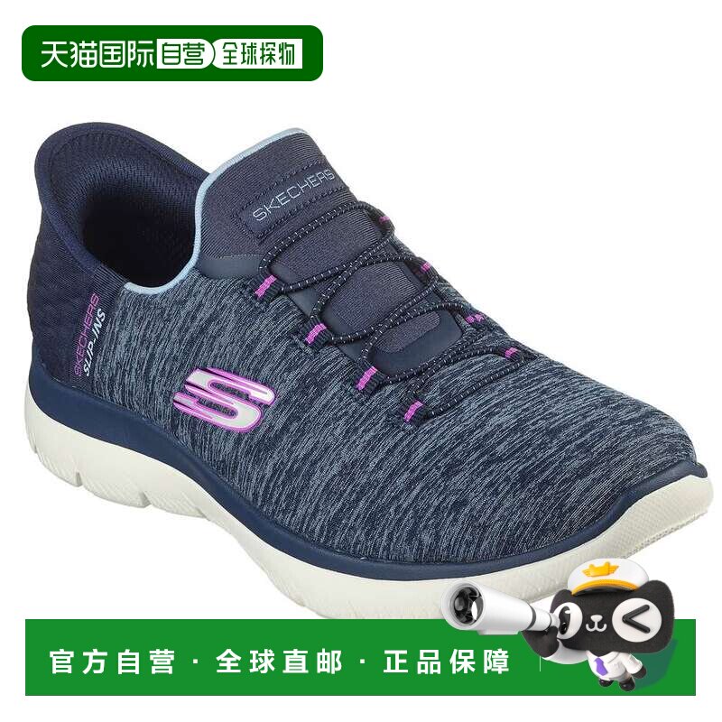 日本直邮Skechers 运动鞋 Summits-Dazzling Haze 海军蓝/紫色 sk