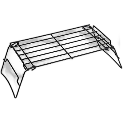 【日本直邮】鹿牌 露营烧烤 2way 篝火三脚架宽网 黑色 UG-3260