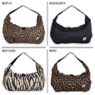 日本直邮Drifter单肩包新月包女6.5LCRESCENT BAG斑马豹黑V1840