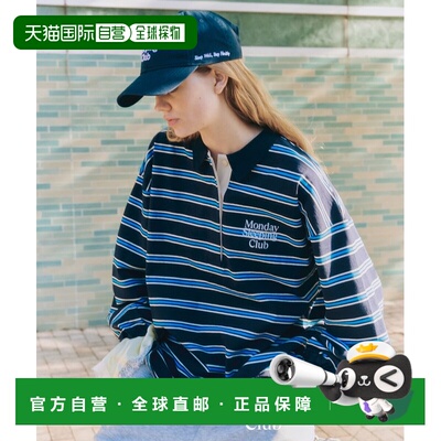 日本直邮Monday Sleeping Club 女士 复古网球俱乐部刺绣棒球帽 6