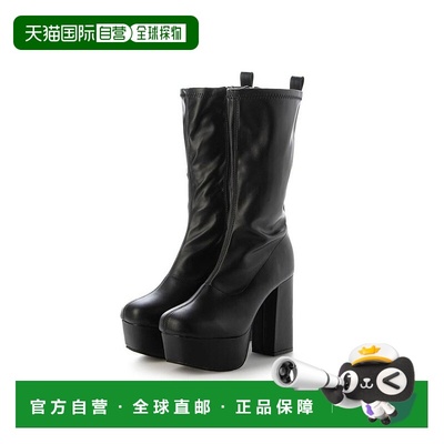 日本直邮日潮 Yosuke厚底靴4450026女士高跟时尚女靴潮流百搭