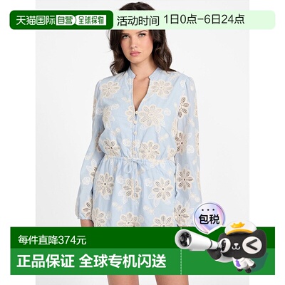 日本直邮Guess HAZEL Voile连衣裙连体裤蕾丝
