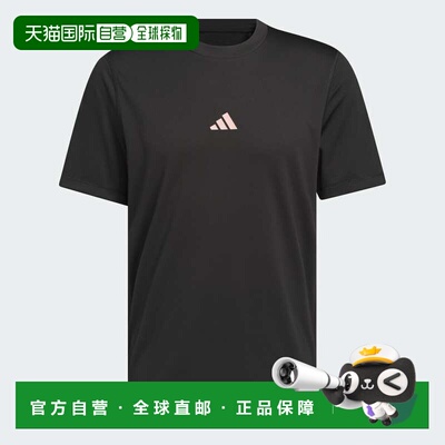 日本直邮Adidas/阿迪达斯Performance 纯色套头短袖舒适T恤男款 K