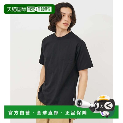 日本直邮ABAHOUSE DISCUS ATHLETIC MULTI FUN 黑色短袖