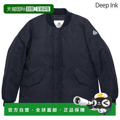 日本直邮Pyrenex 男士 Soulom HMW001 羽绒飞行夹克黑色和卡其色