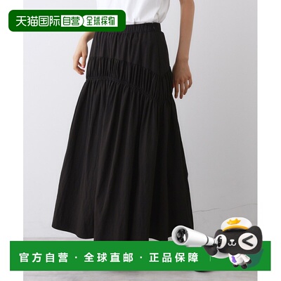 1h可退 日本直邮Dessin女装接触冷感休闲长裙 F5873010202503伞裙